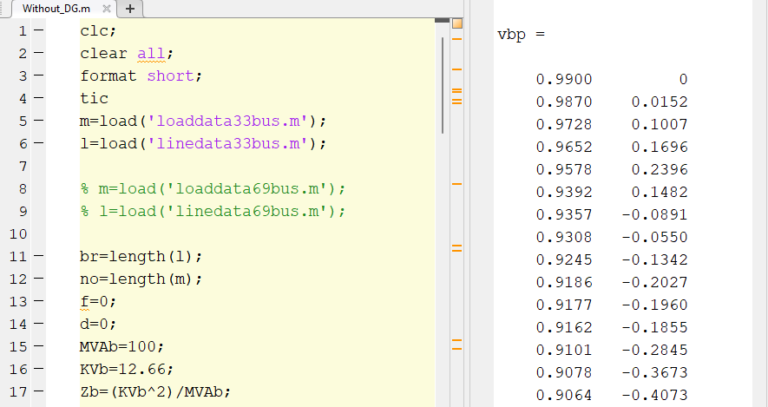 Load Flow Analysis Power System Analysis Matlab Programming Simulation Tutor
