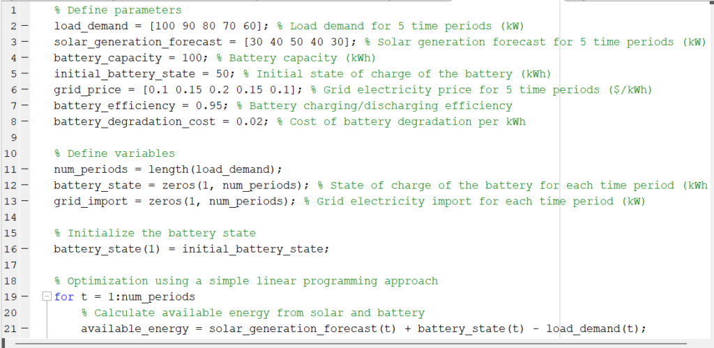 Microgrid Optimization Matlab Code A Practical Guide